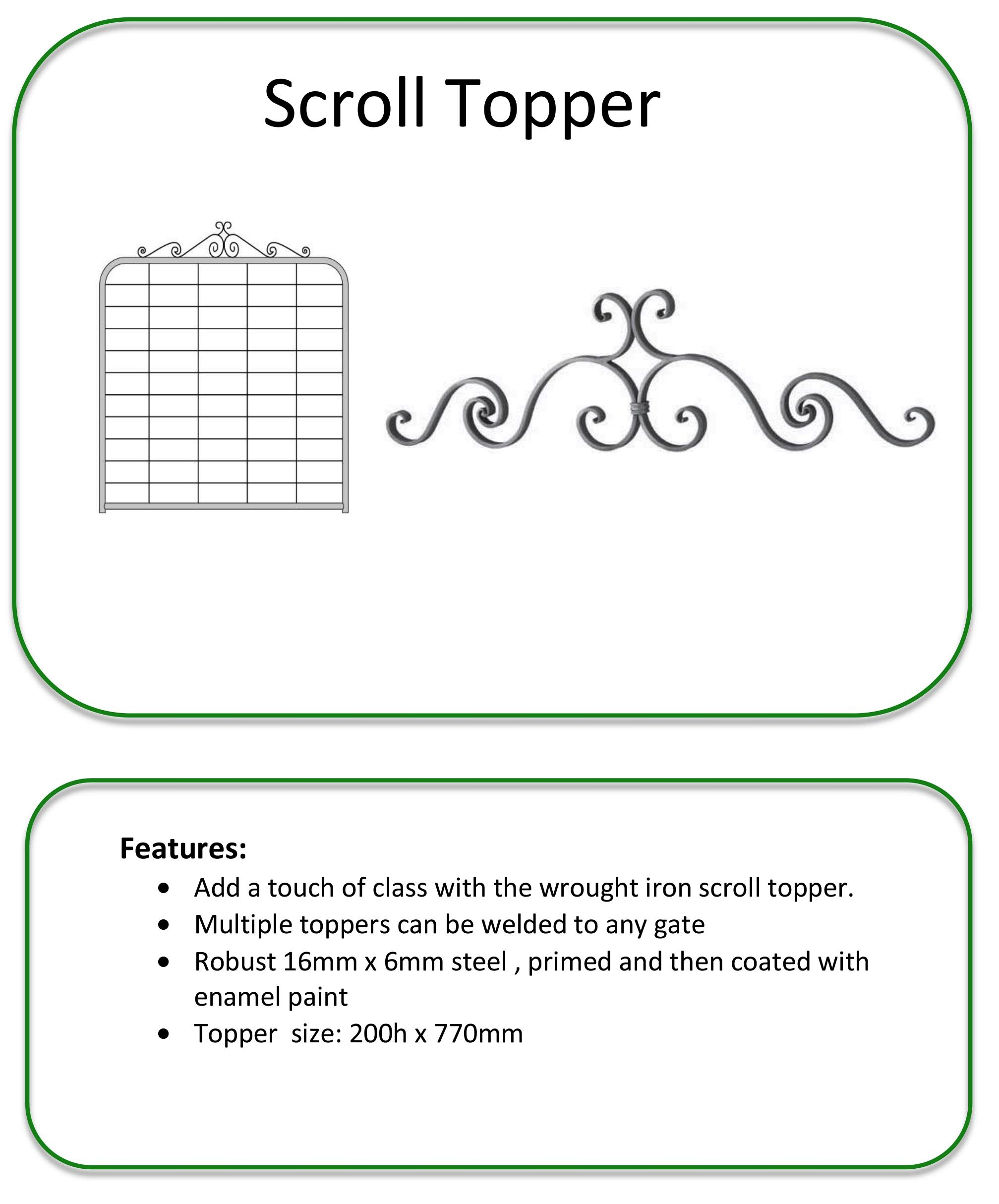 Decorative Entry Gates custom made to order | Rural Fence & Trade